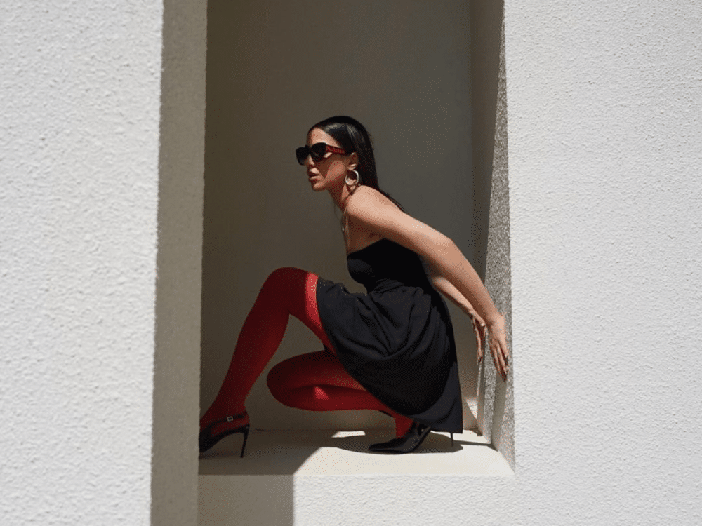 Buy red tights Dubai: Where to shop the viral fashion trend