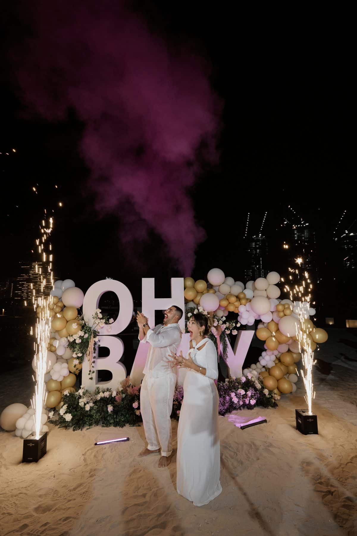 Nora and Khalid gender reveal party: Never-before-seen snaps of special ...