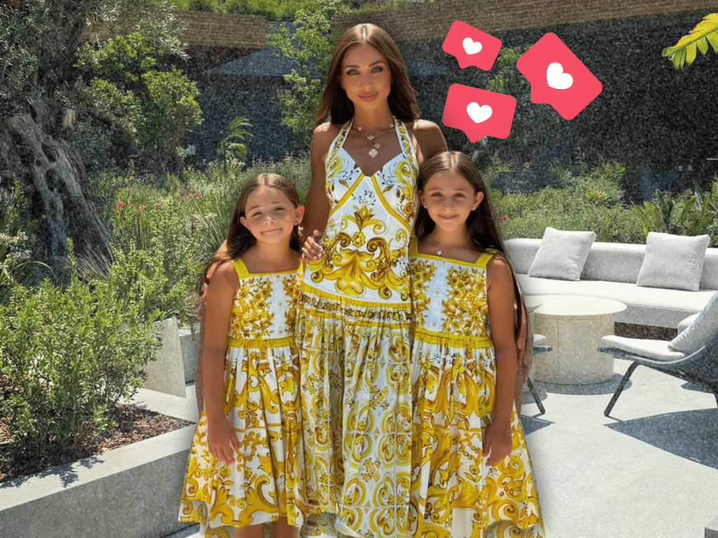 All the times Dubai Bling star Loujain Adada twinned with her daughters