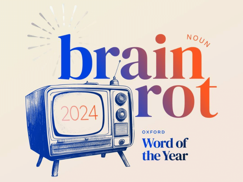 Yep, that's right. Brain rot has been declared as Oxford dictionaries ...