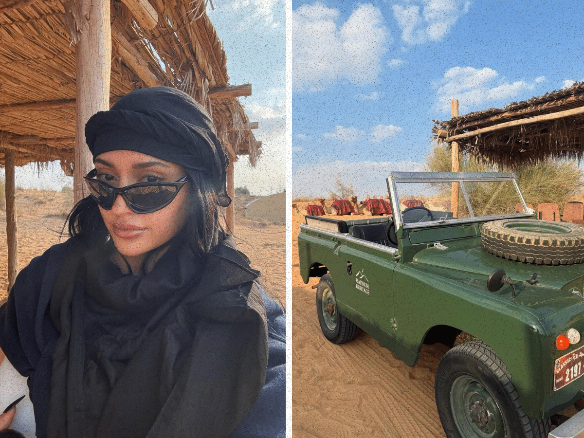 BTW reality TV icon Leah Kateb is in Dubai